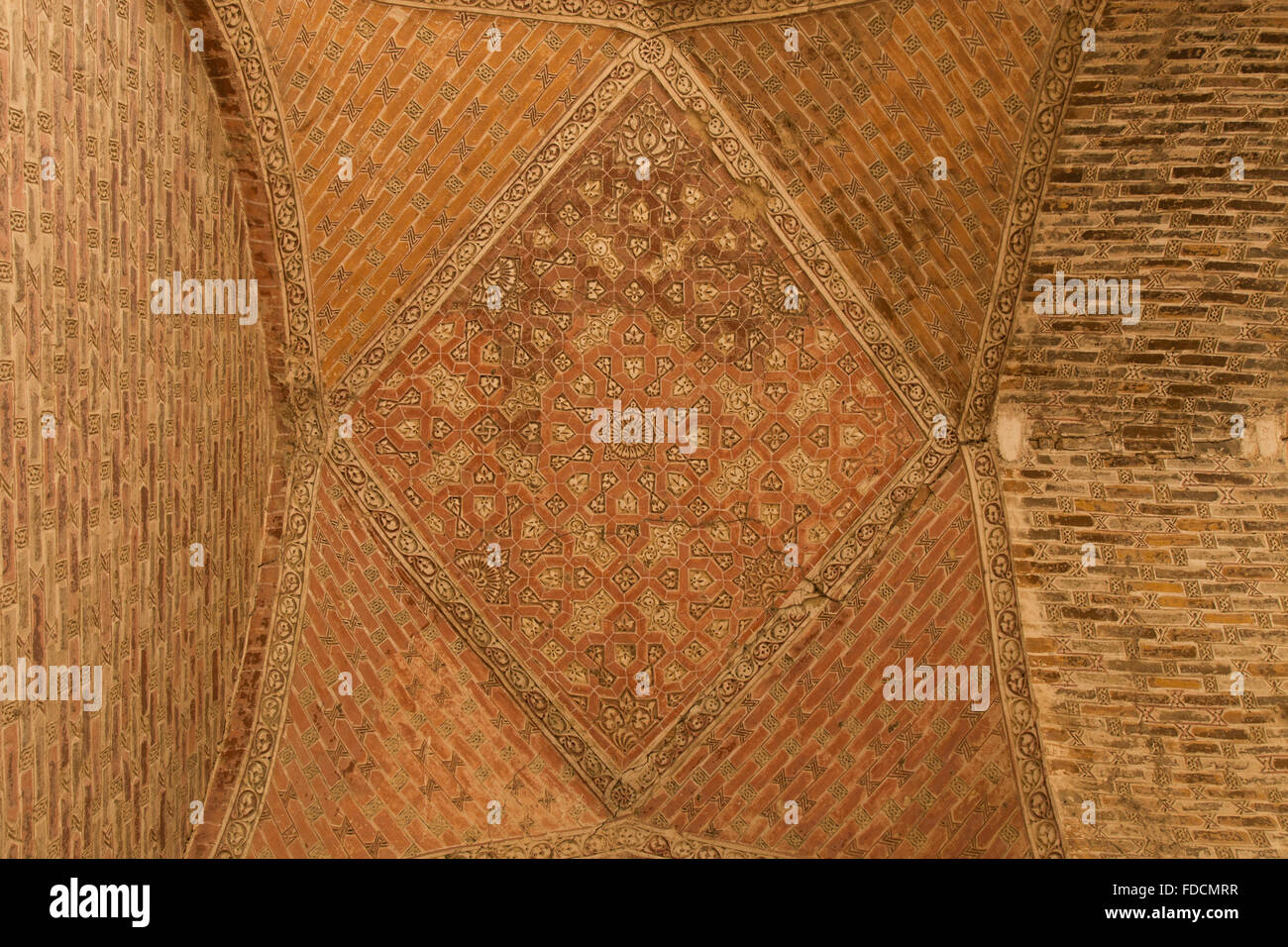 decorative brick ceiling patterns Stock Photo - Alamy