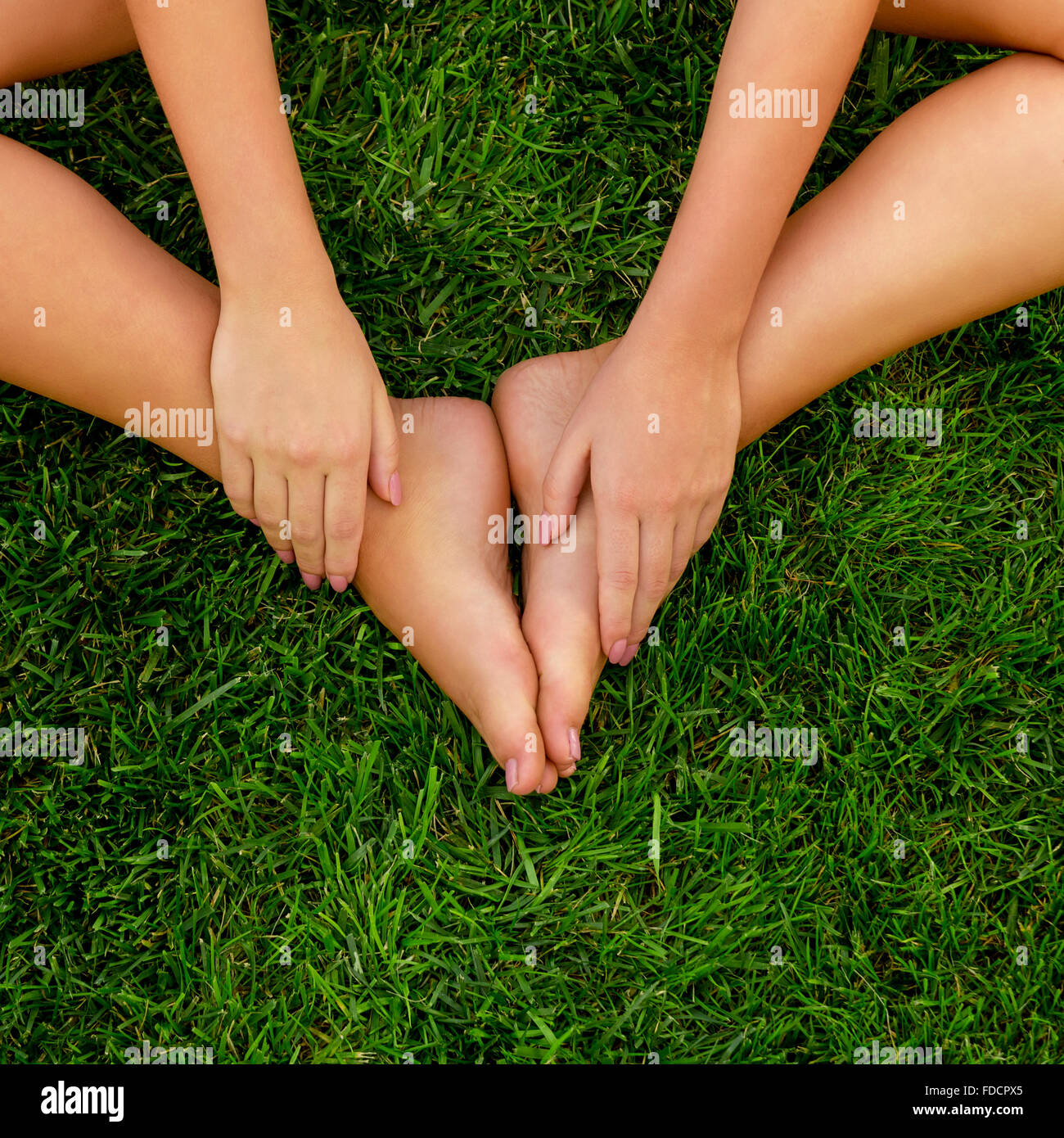 Beautiful feet and legs hi-res stock photography and images - Alamy