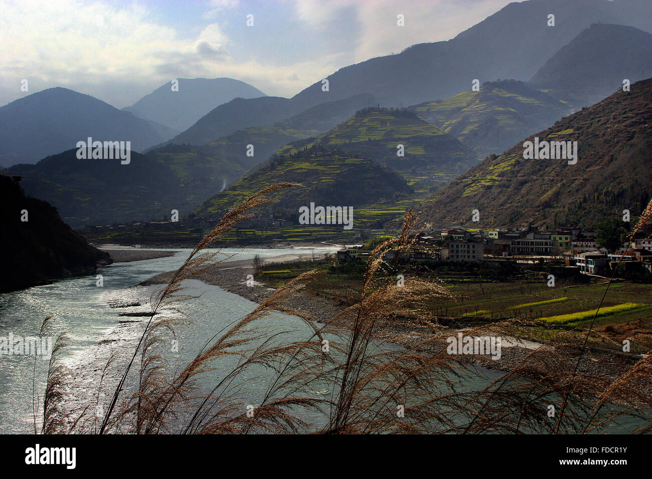 Sichuan Province Ganzi the Gongga mountain Stock Photo - Alamy