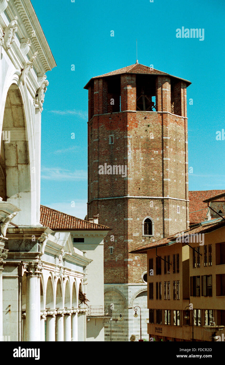 Italy, Friuli Venezia Giulia, Udine, Cathedral, Belfry Stock Photo - Alamy