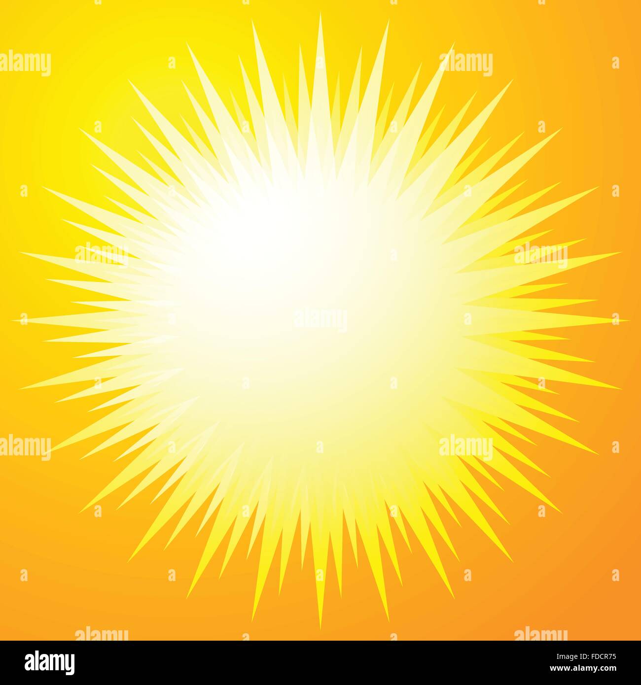 Starburst shape. Abstract explosion, blast shape. Vector illustration ...