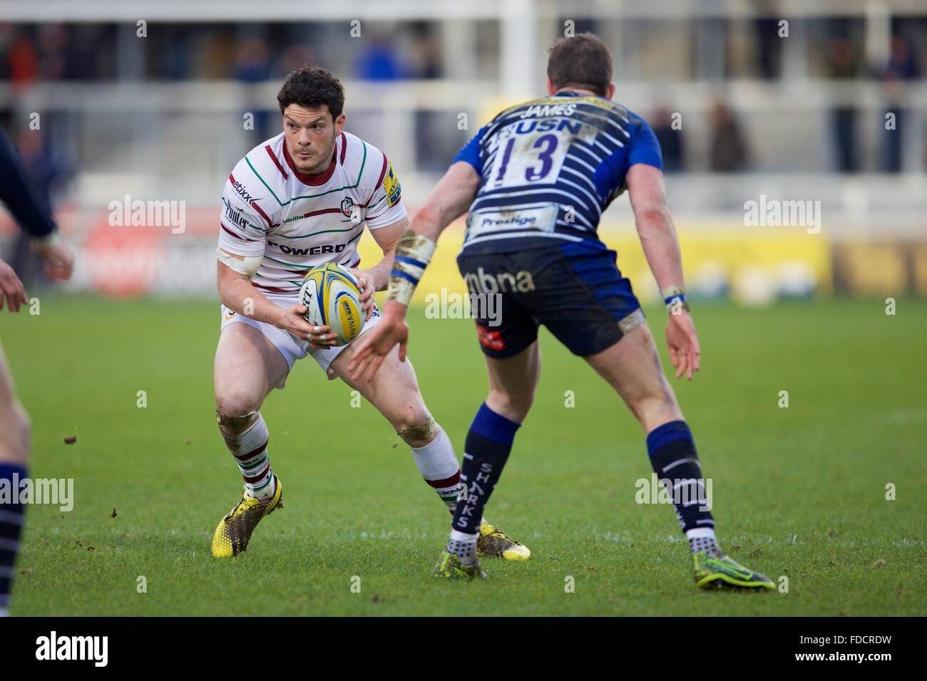 AJ Bell Stadium, Salford, UK. 30th Jan, 2016. Aviva Premiership. Sale ...