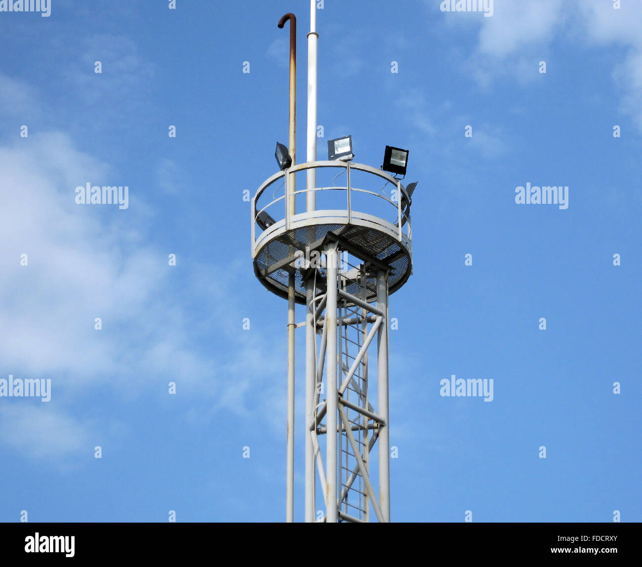 The Lighting mast Stock Photo - Alamy