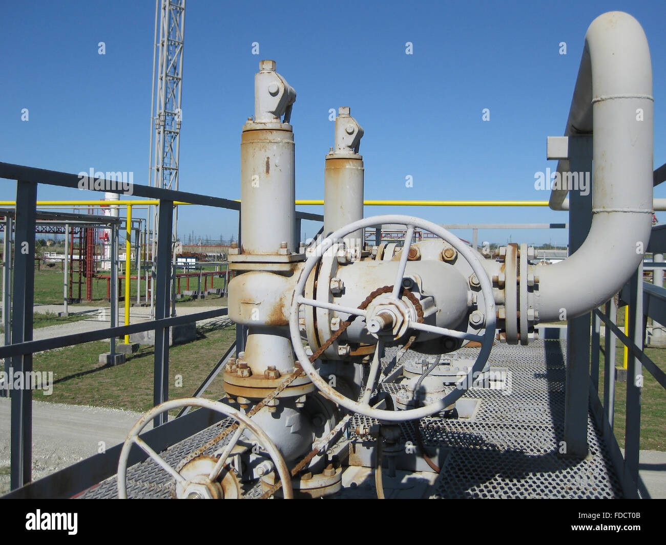 steel spring safety valve Stock Photo - Alamy