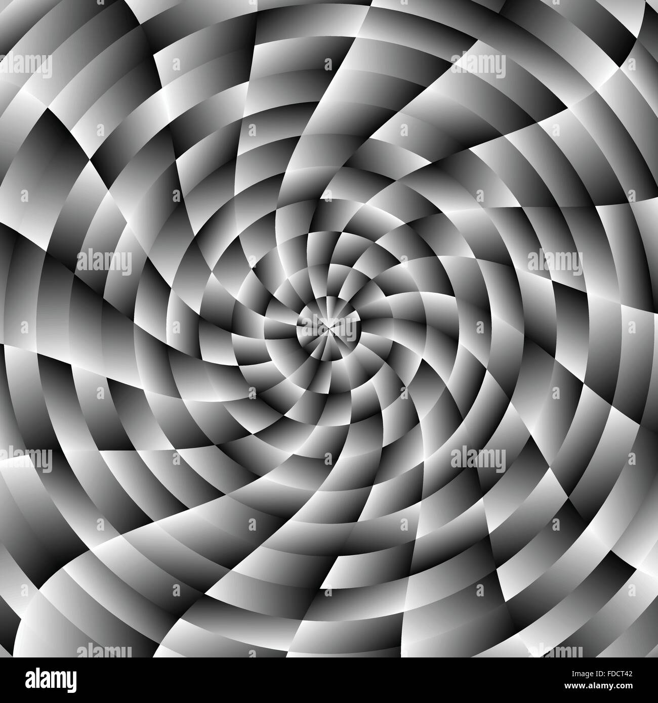 Background / pattern with twirling distortion effect. Vortex, spiral ...