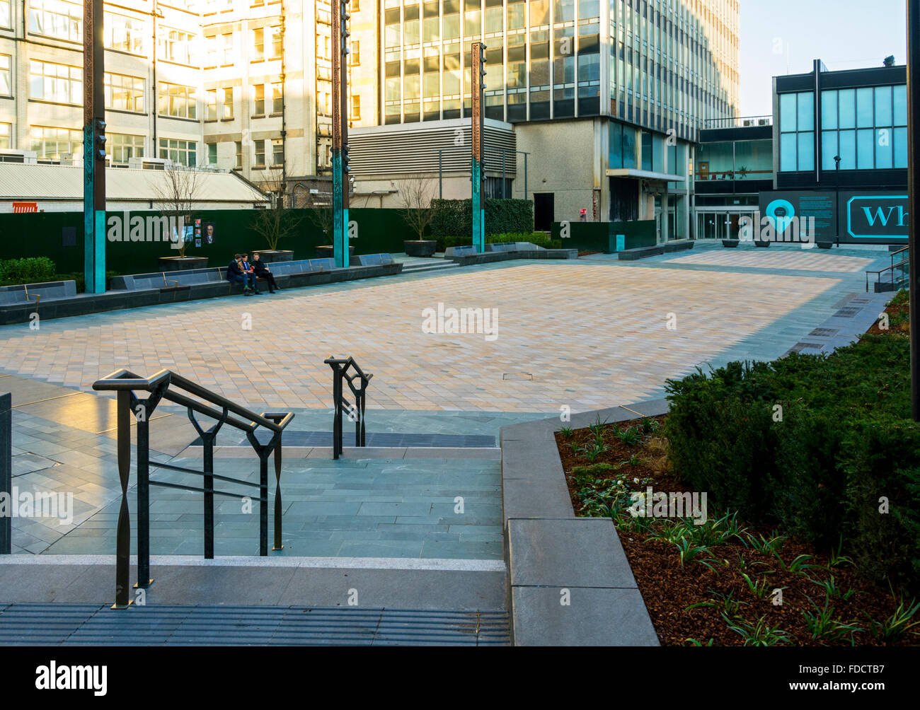 Sadler's Yard, off Dantzic Street, NOMA area, Manchester, UK Stock ...