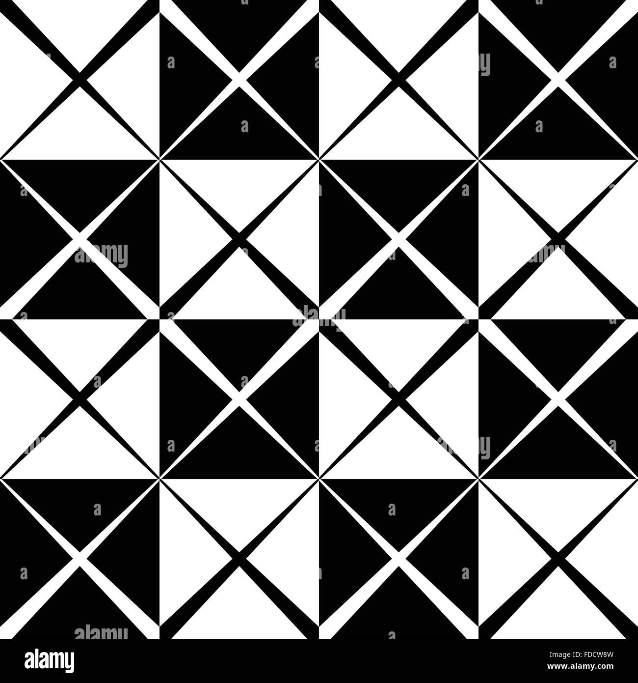 Seamless monochrome pattern with X shape, intersecting, crossing lines ...