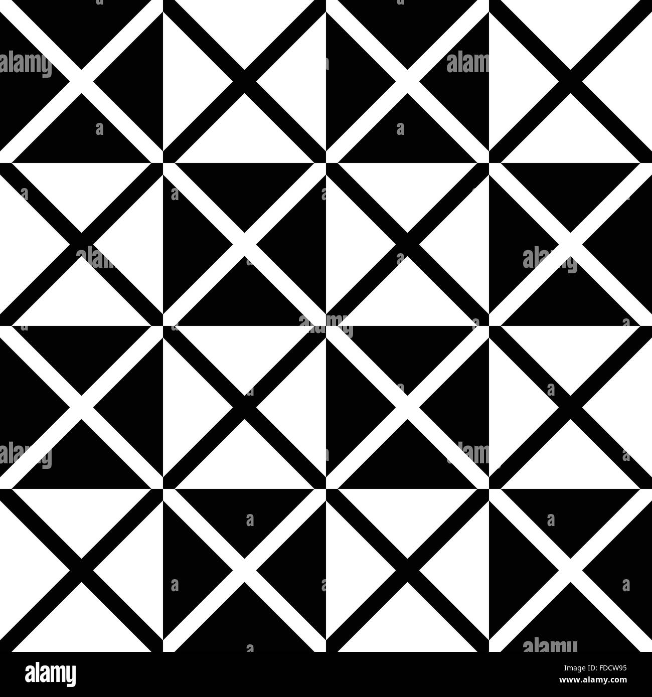 Seamless monochrome pattern with X shape, intersecting, crossing lines ...