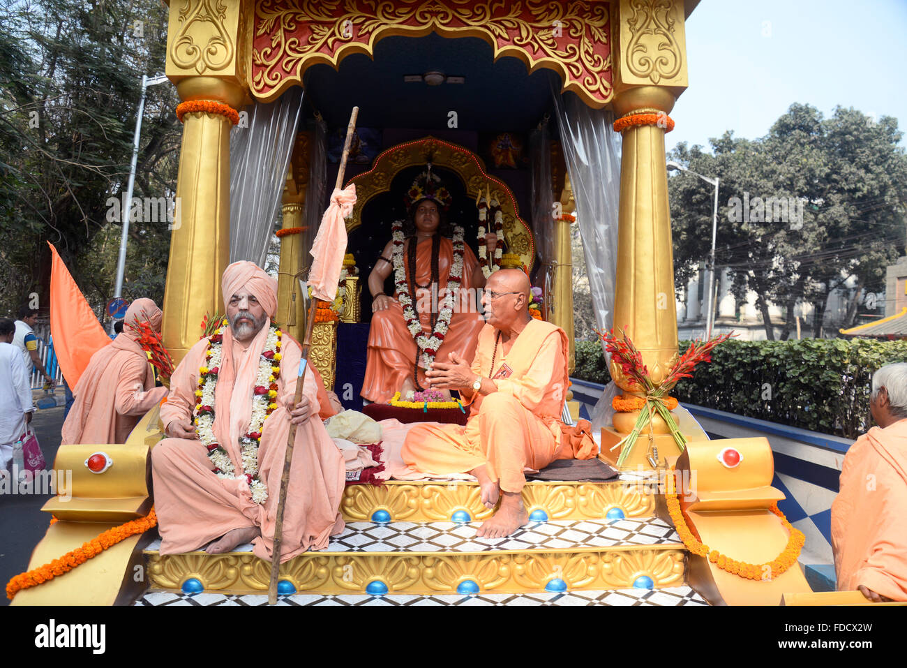 Kolkata, India. 30th Jan, 2016. Bharat Sevashram Sangha organizes a ...