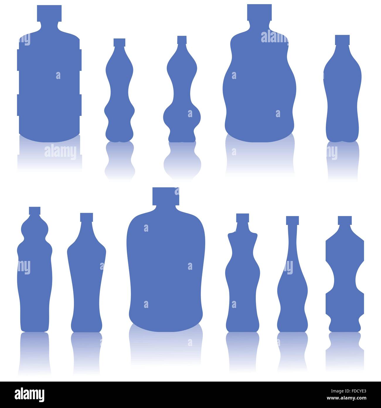 Bottle plastic bottles Stock Vector Images - Alamy