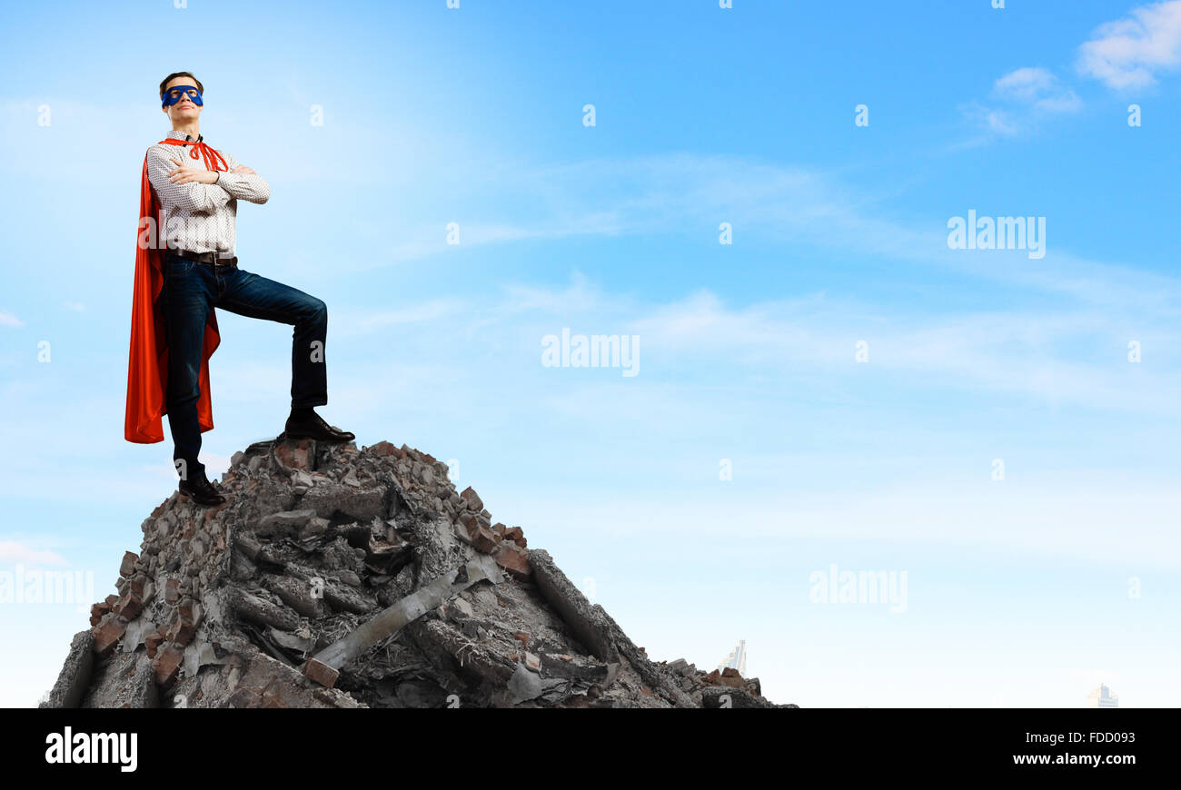 Superman hero hi-res stock photography and images - Alamy