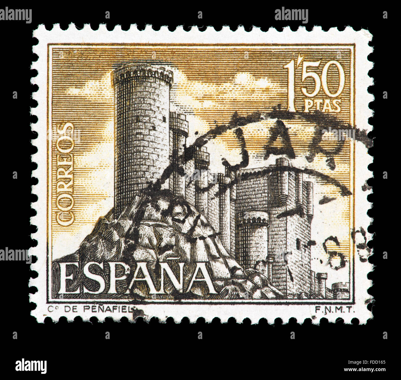 Spain stamp postage hi-res stock photography and images - Alamy
