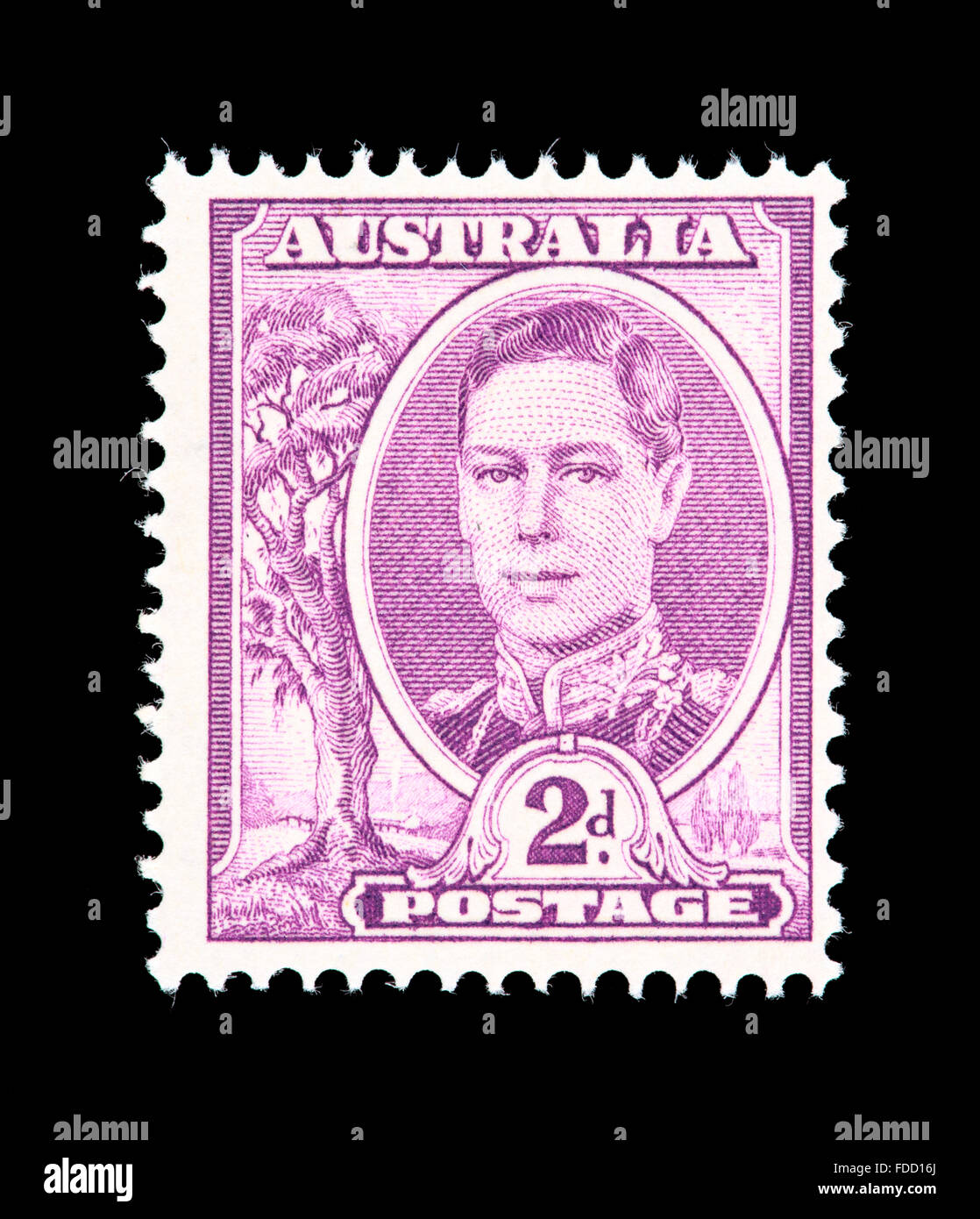 King george postage stamp australia hi-res stock photography and images ...