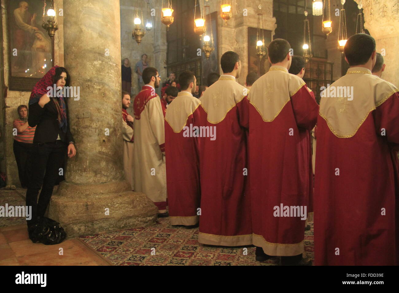 Israel, Jerusalem, the Armenian Orthodox Feast of the Discovery of the ...