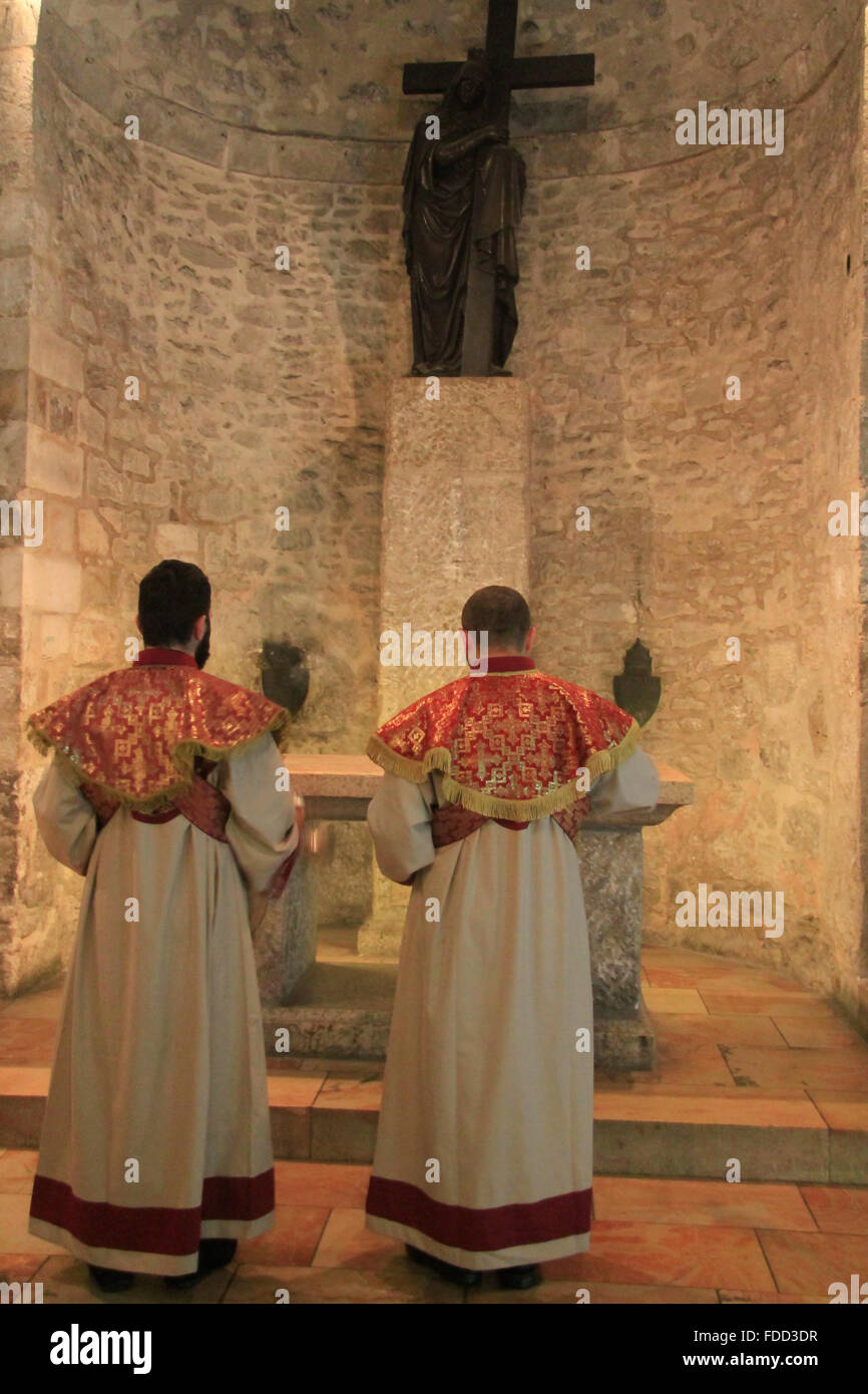Israel, Jerusalem, the Armenian Orthodox Feast of the Discovery of the ...