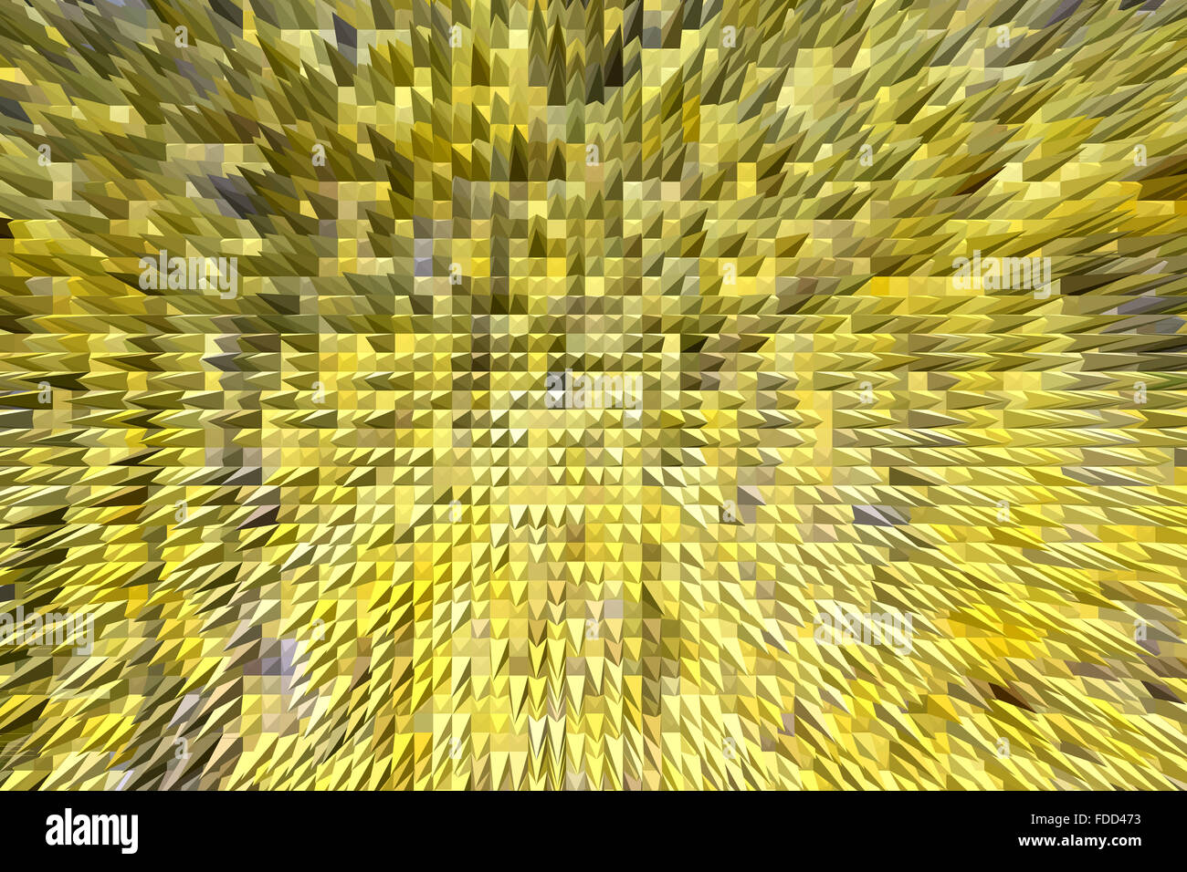 creative yellow texture with patterned and sharp abstraction Stock ...