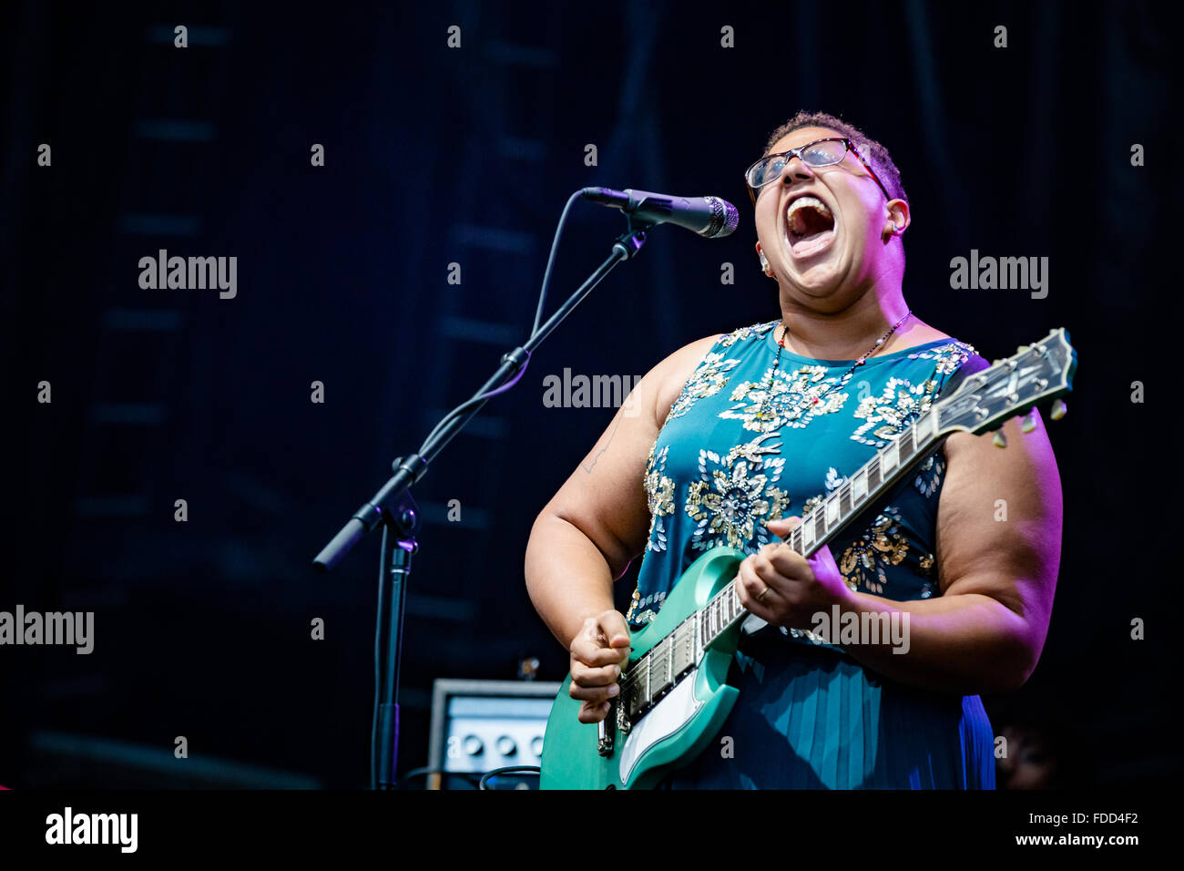 Brittany Howard of Alabama Shakes at Squamish Valley Music Festival in ...