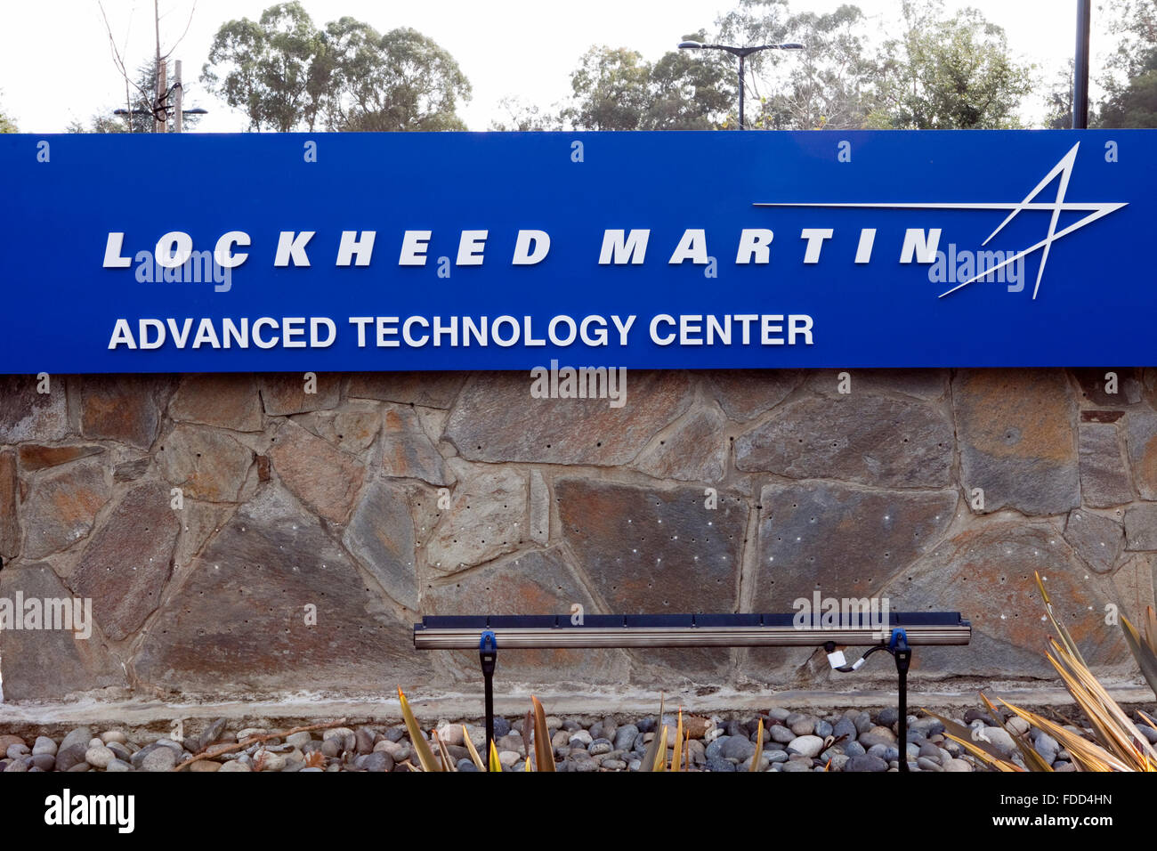 A view of Lockheed Martin's Advanced Technology Center in Palo Alto ...