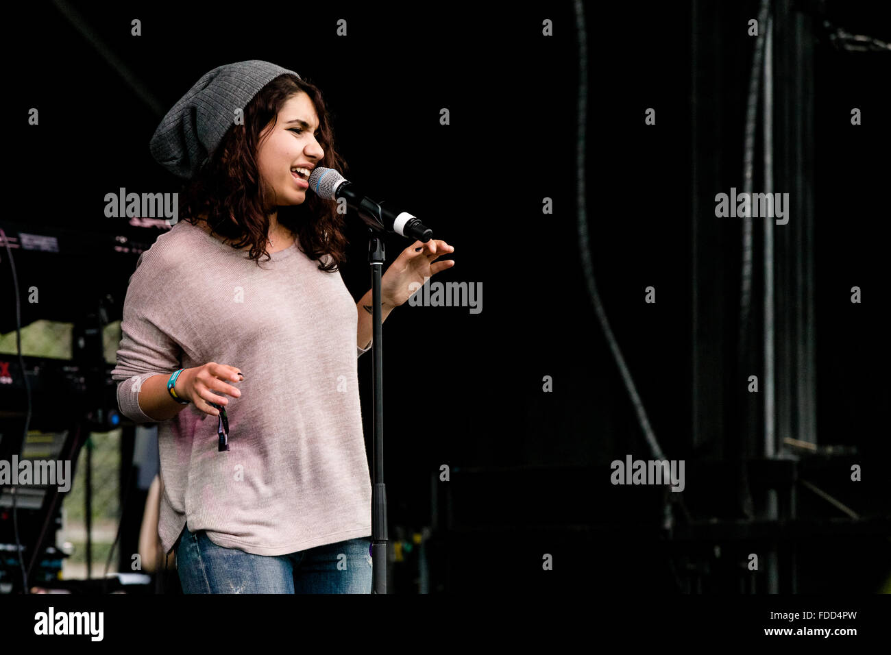 Alessia Caracciolo, better known as Alessia Cara, performing at ...