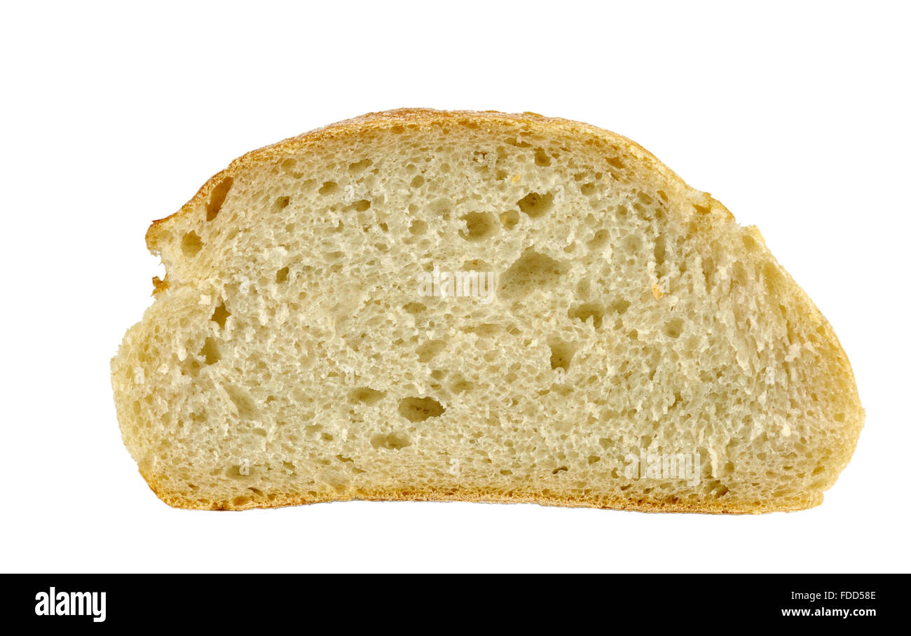 Round white bread Cut Out Stock Images & Pictures - Alamy