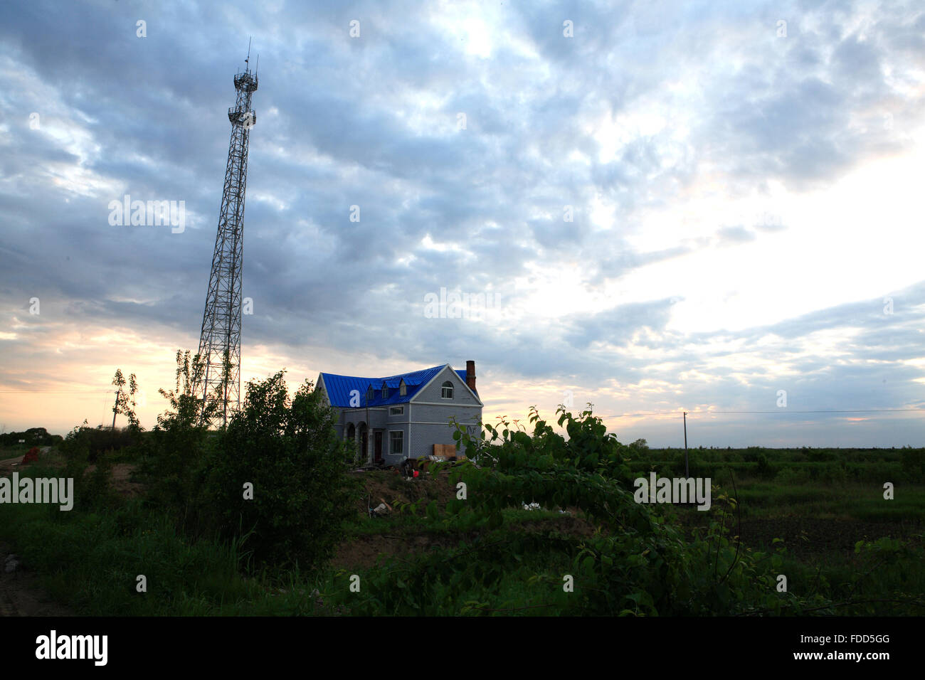 Heilongjiang Fuyuan County Wusuli River the scenery Stock Photo - Alamy