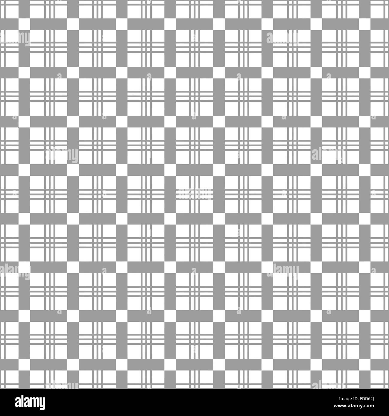 Seamless background vector tartan Black and White Stock Photos & Images ...