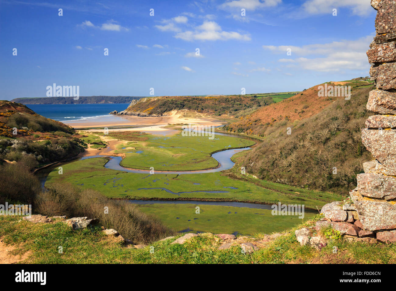 Gower peninsular hi-res stock photography and images - Alamy
