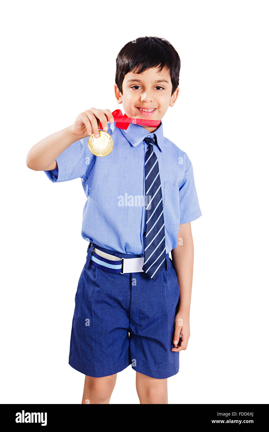 Holding award medal smiling hi-res stock photography and images - Alamy