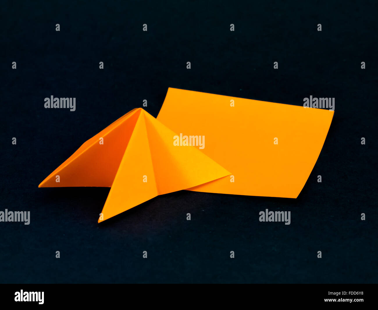 Japanese Origami Toys Folding Instructions; How to Play Stock Photo - Alamy