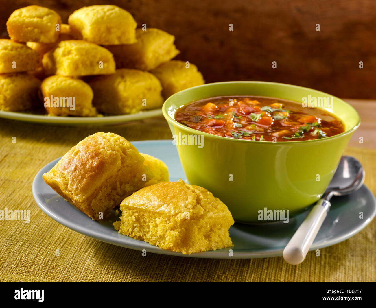 Beans and cornbread hi-res stock photography and images - Alamy