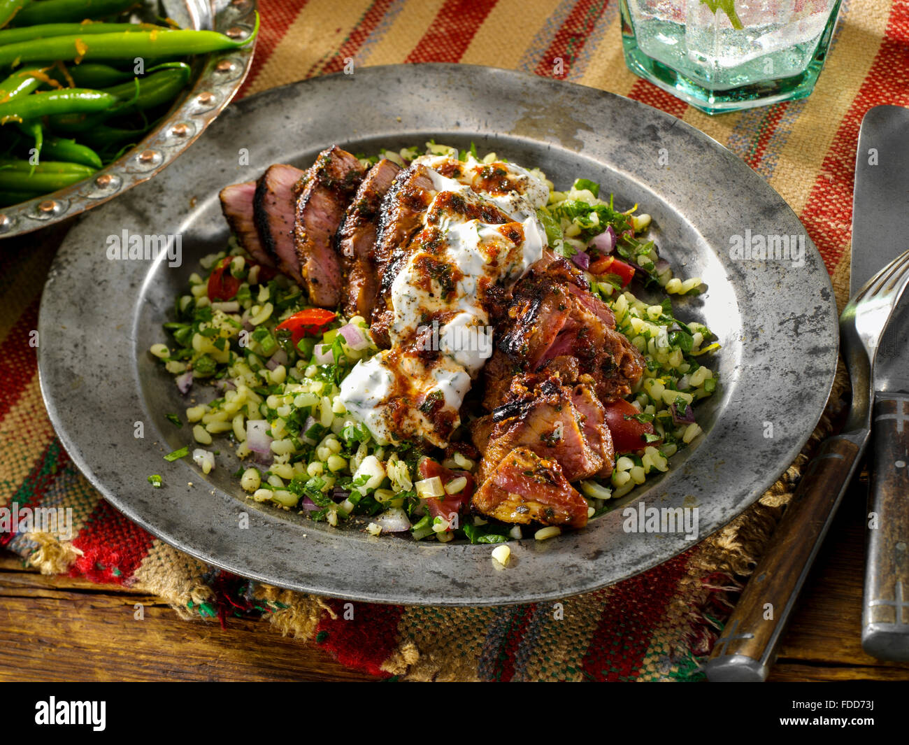 Leg of lamb morrocan hi-res stock photography and images - Alamy
