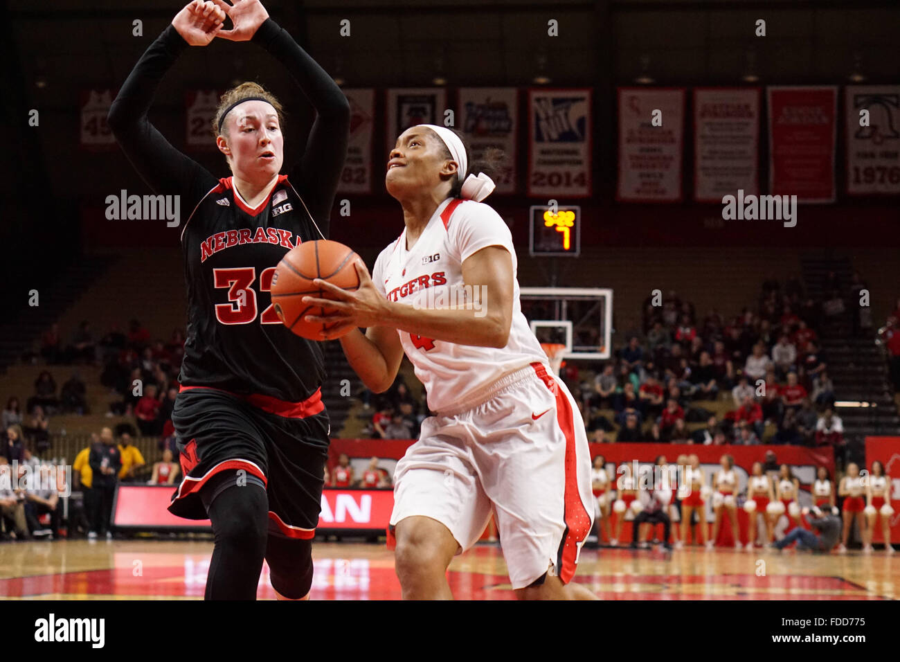 Piscataway, New Jersey, USA. 30th Jan, 2016. Rutgers guard, BRIYONA ...