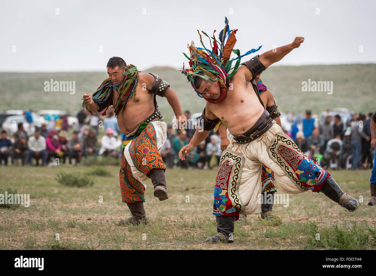 Two Men dancing during festival Stock Photo - Alamy