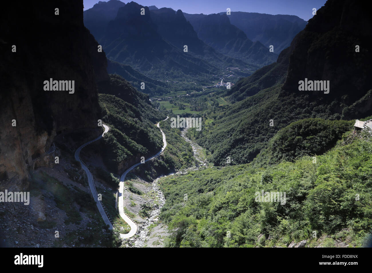 China Shanxi Province Jincheng City Lingchuan County southeast Wang ...