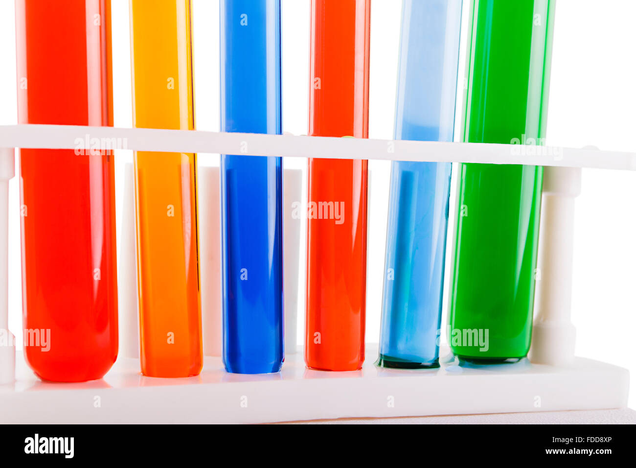 Medical Science Laboratory Chemical Test Tube Rack Nobody Stock Photo ...