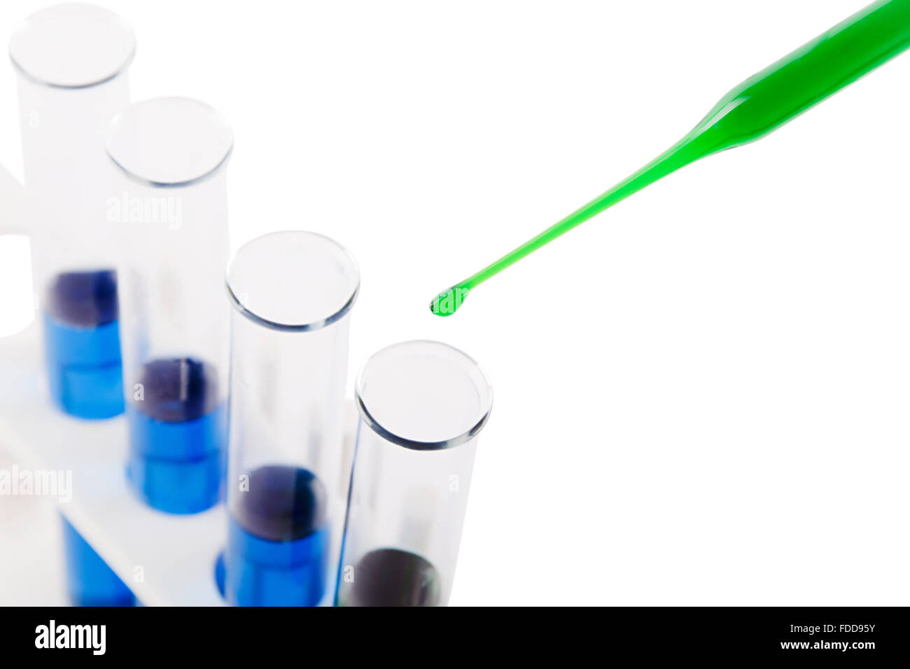 Medical Science Laboratory Chemical Test Tube Dropper Drop Pouring ...