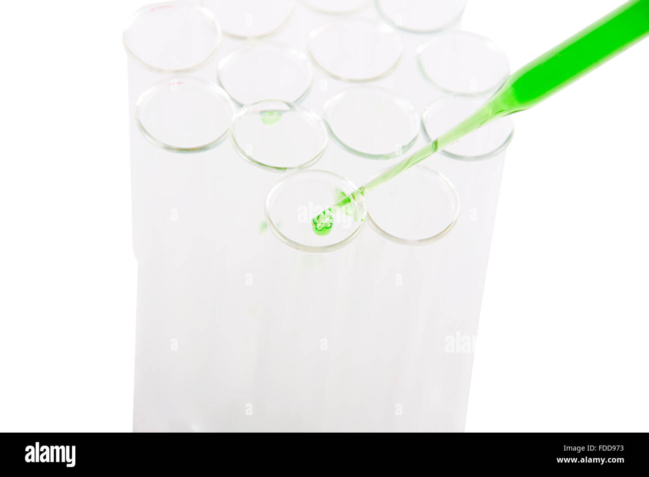 Medical Science Laboratory Chemical Test Tube Dropper Drop Pouring ...