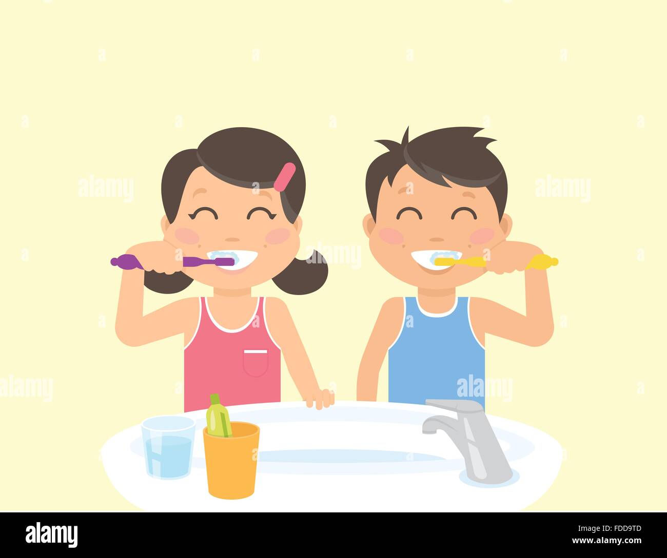 Brushing Teeth Clipart For Kids