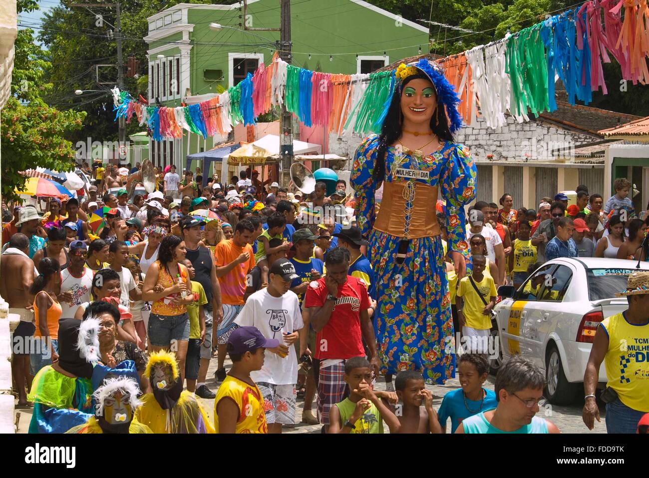 Giant puppets parade through during hi-res stock photography and images ...
