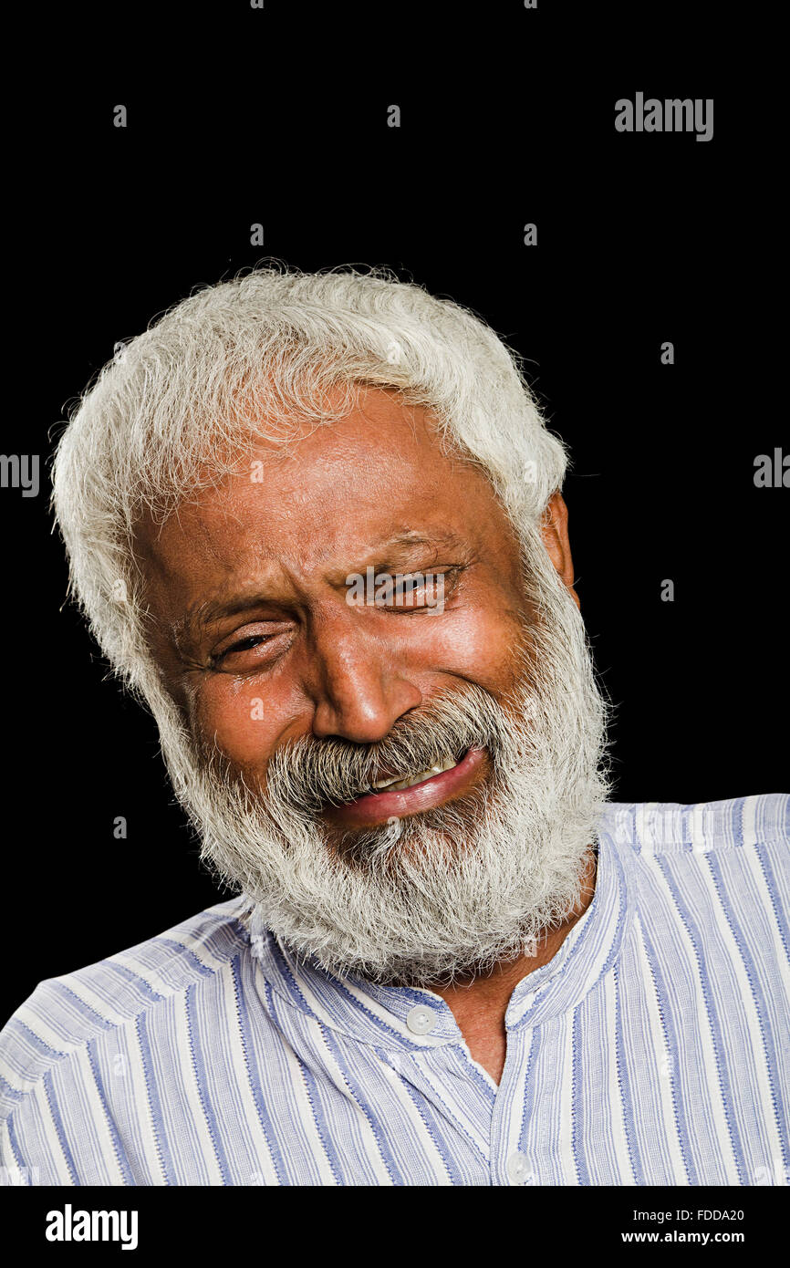Close up indian man crying hi-res stock photography and images - Alamy