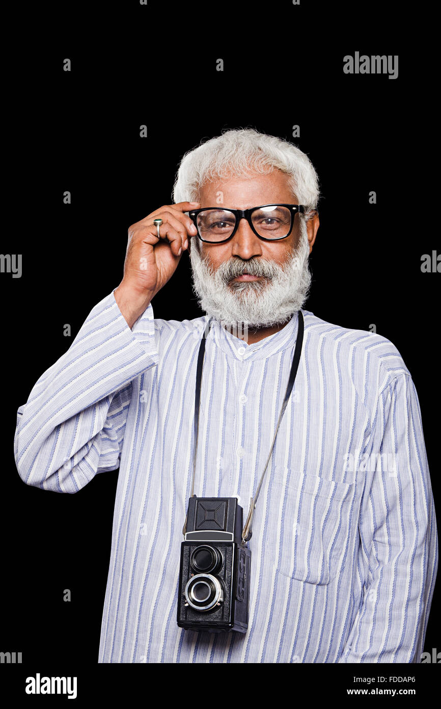 Standing looking at camera moustache confidence smiling hi-res stock ...