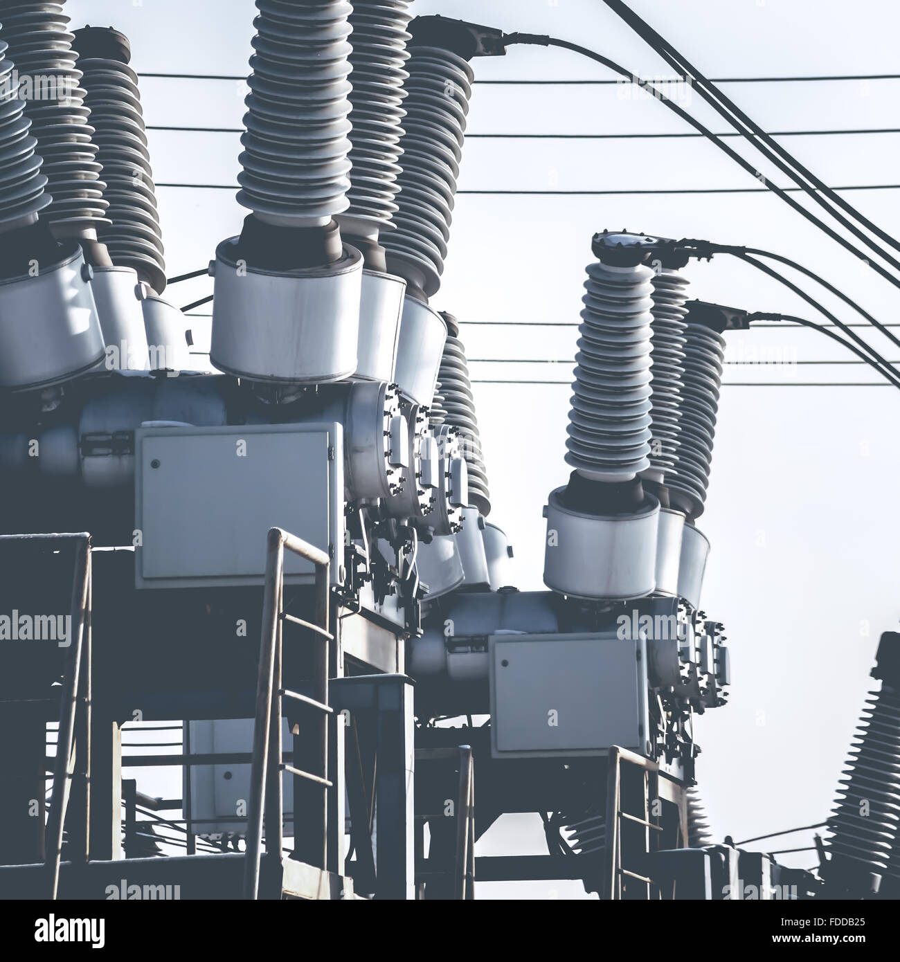 High voltage electric power Stock Photo - Alamy
