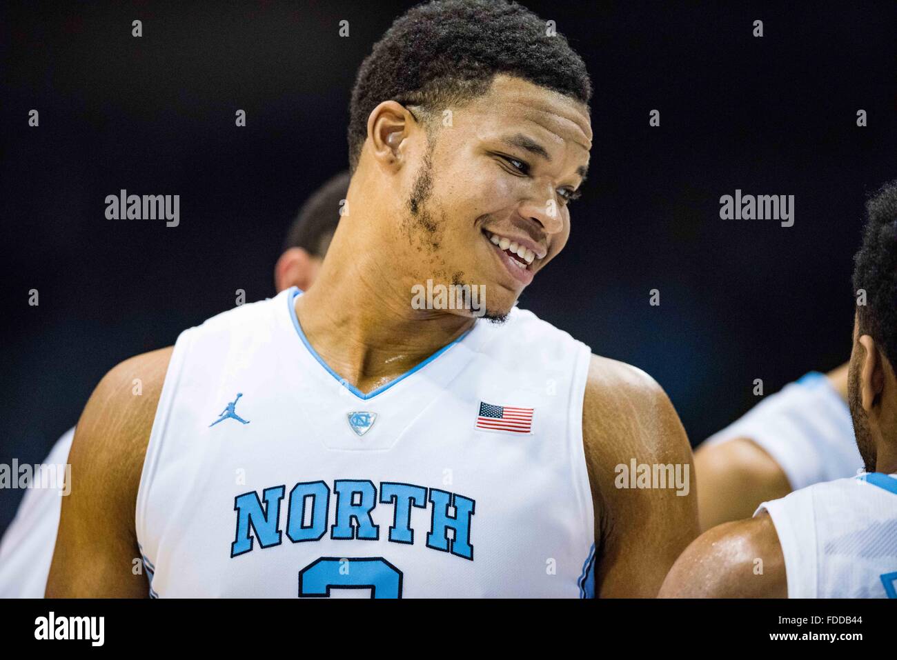 Chapel Hill, North Carolina. 30th January, 2016. UNC forward Kennedy ...