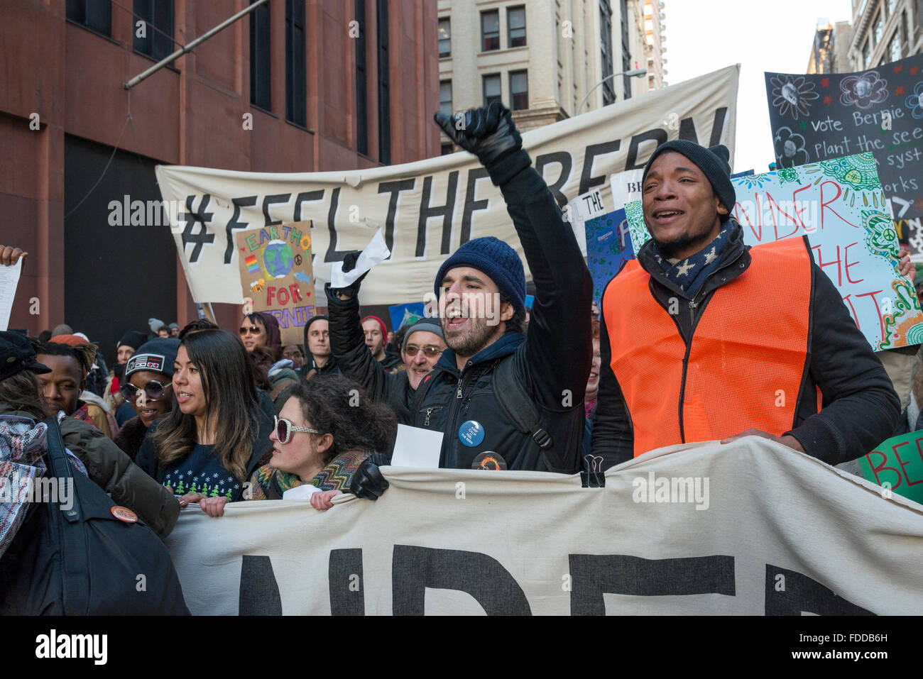 Bernie sanders youth support hi-res stock photography and images - Alamy