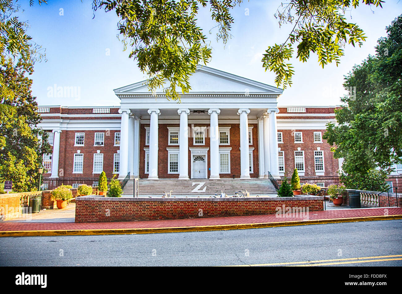 The old school of Medicine building on the campus of the University of ...
