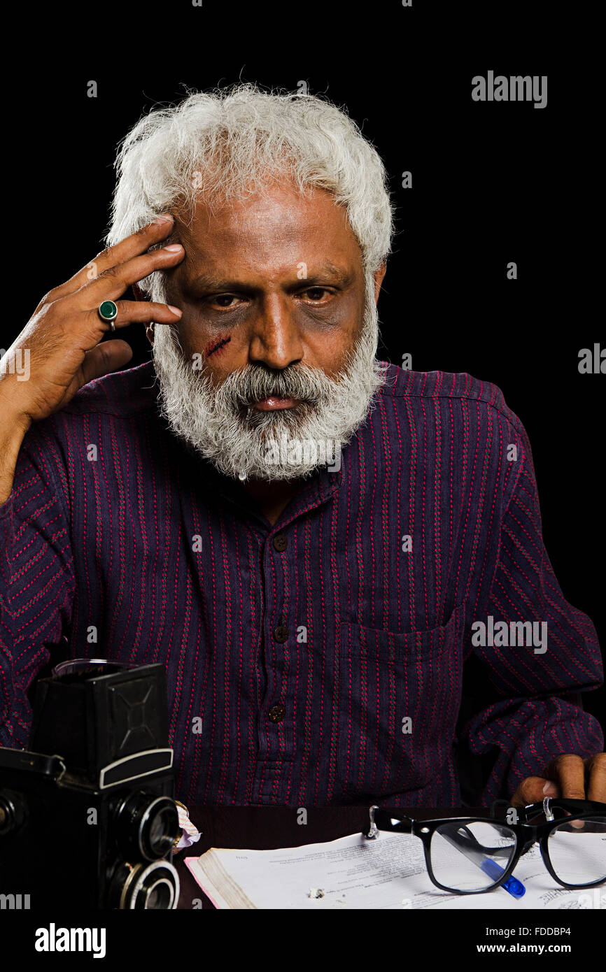 Sad man writing hi-res stock photography and images - Alamy