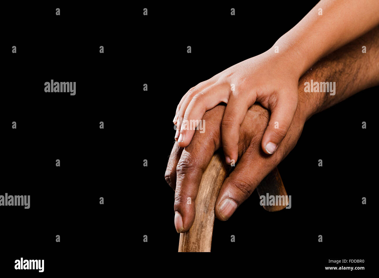Stick men holding hands hi-res stock photography and images - Alamy