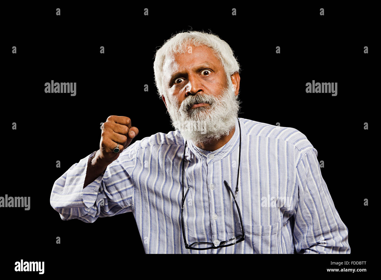 Angry senior fist hi-res stock photography and images - Alamy