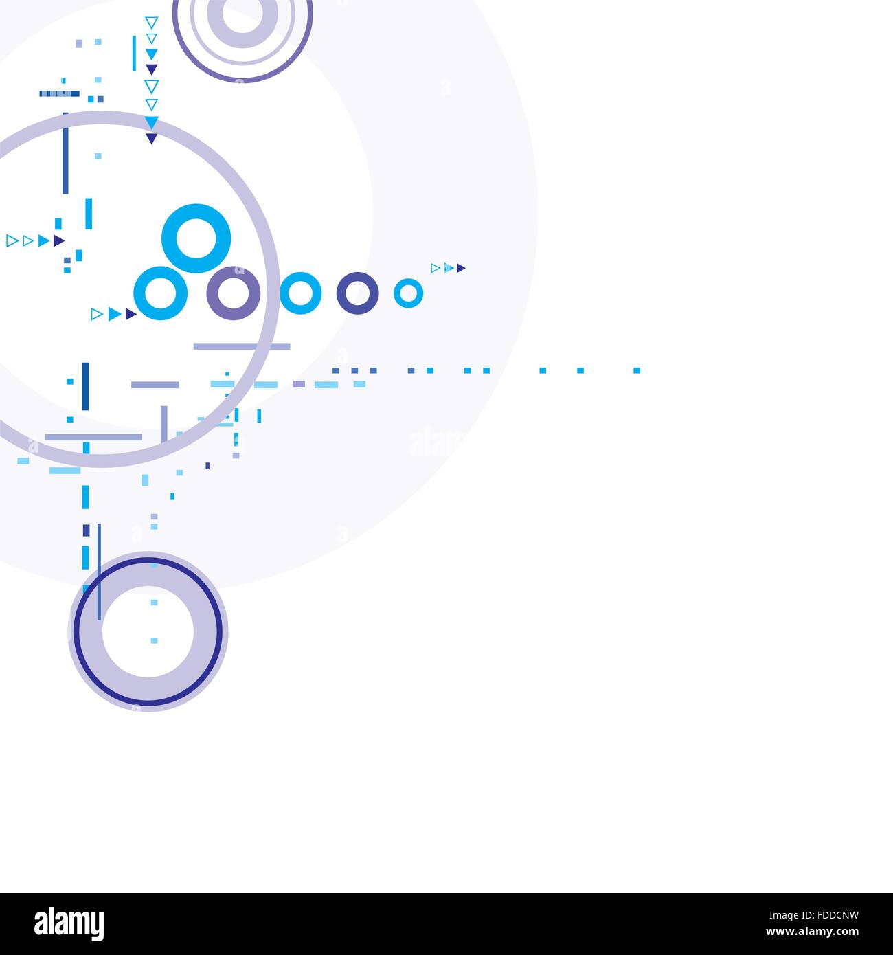 Vector abstract technology illustration Stock Vector Image & Art - Alamy