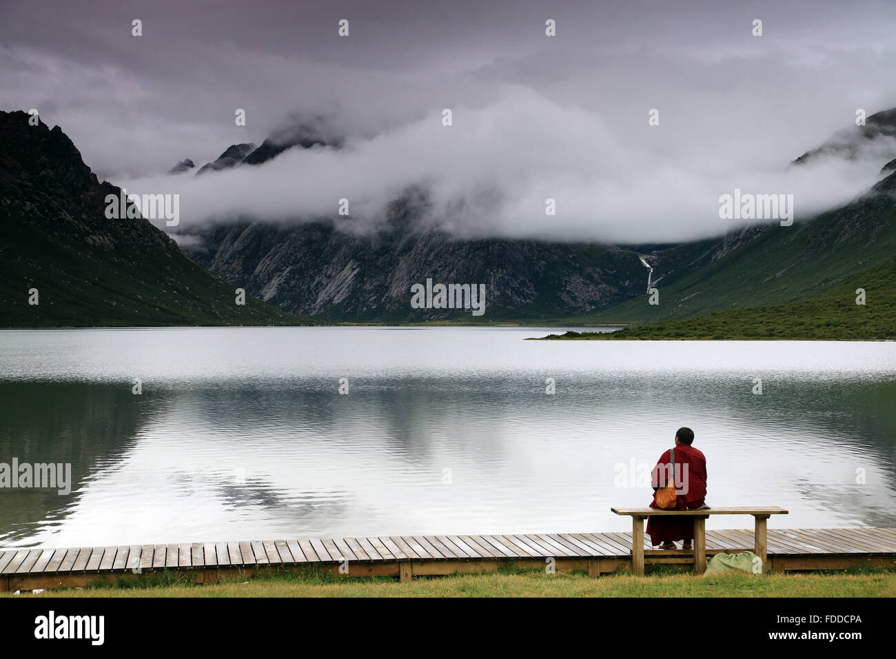 Nianbaoyuze mountain hi-res stock photography and images - Alamy